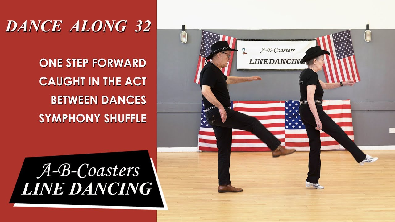 Dance Along (32)-4 Line Dances ONE STEP FORWARD, CAUGHT IN THE ACT ...