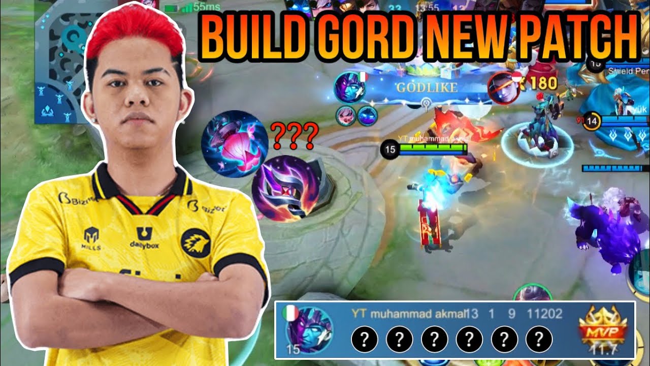 GORD BEST BUILD NEW PATCH BY ONIC SANZ!! BUILD GORD TOP GLOBAL 2024 ...