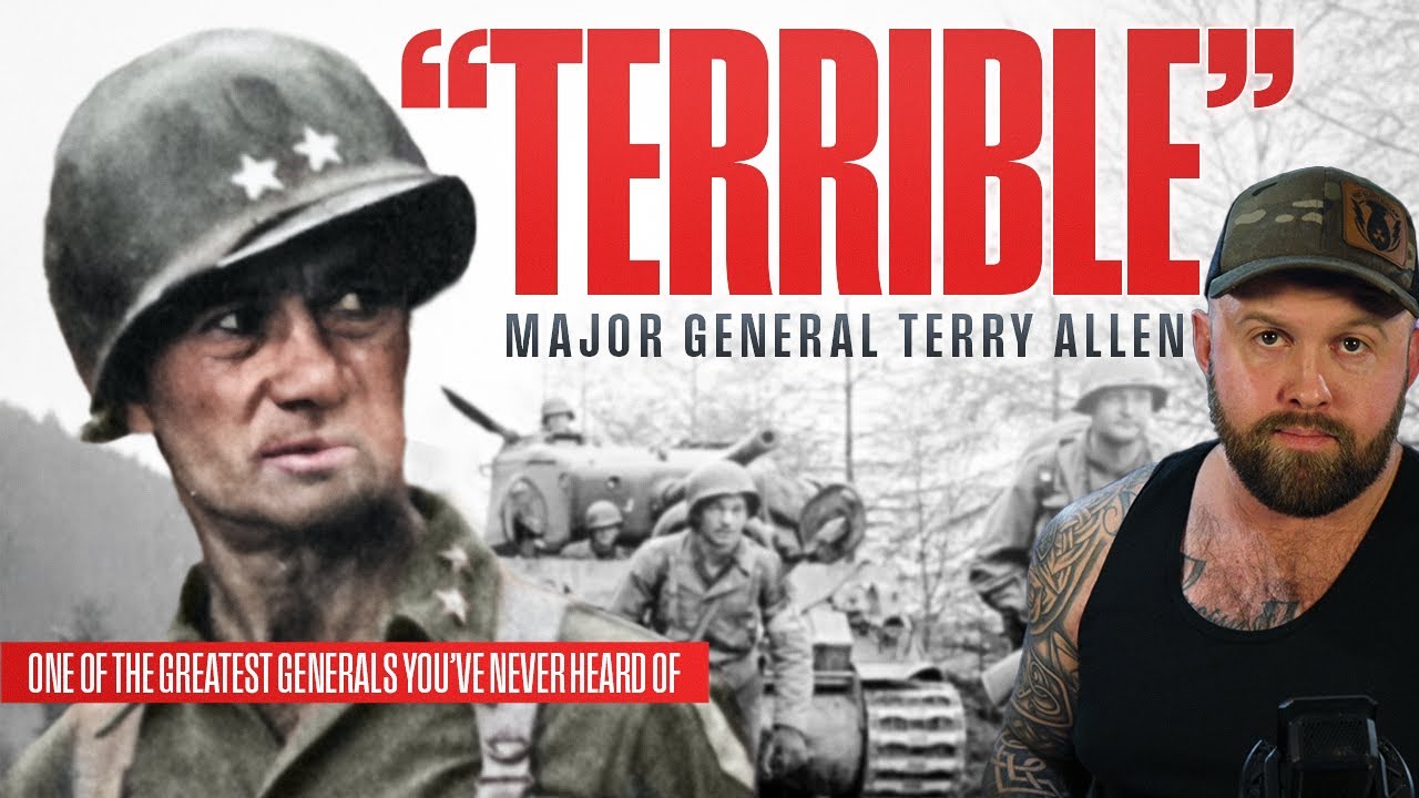 Most Gangster General Of WW2 - "Terrible" Terry Allen - YouTube