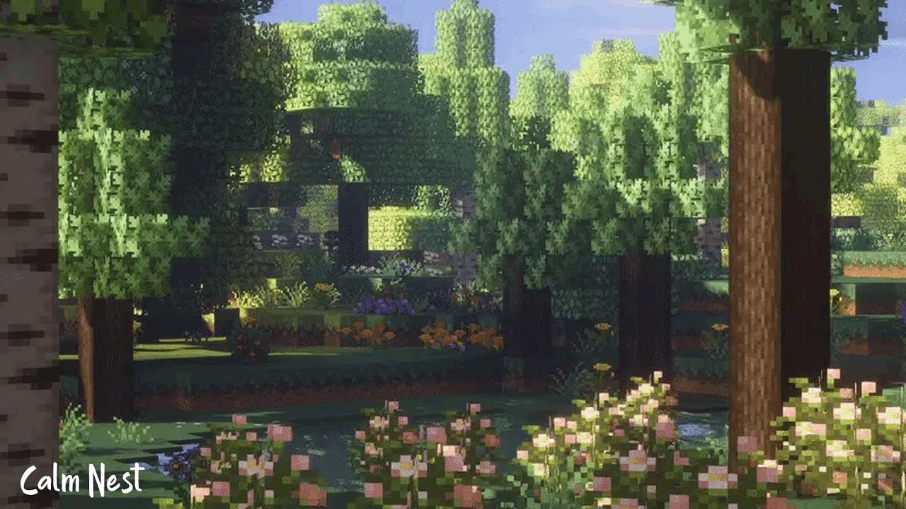 you've wandered far, take a rest... (minecraft music & nature ambience ...