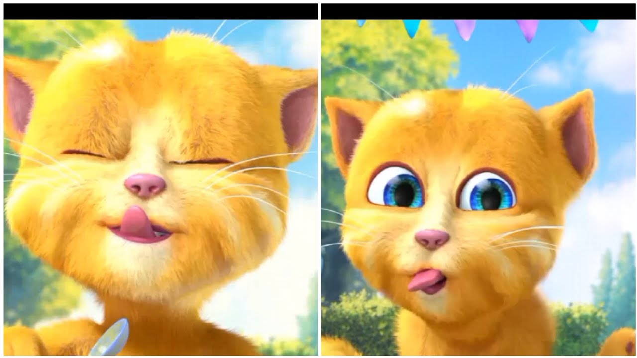 "Hilarious Moments in Talking Ginger 2: Laughing Game Madness! 🤣🎯🎮 ...