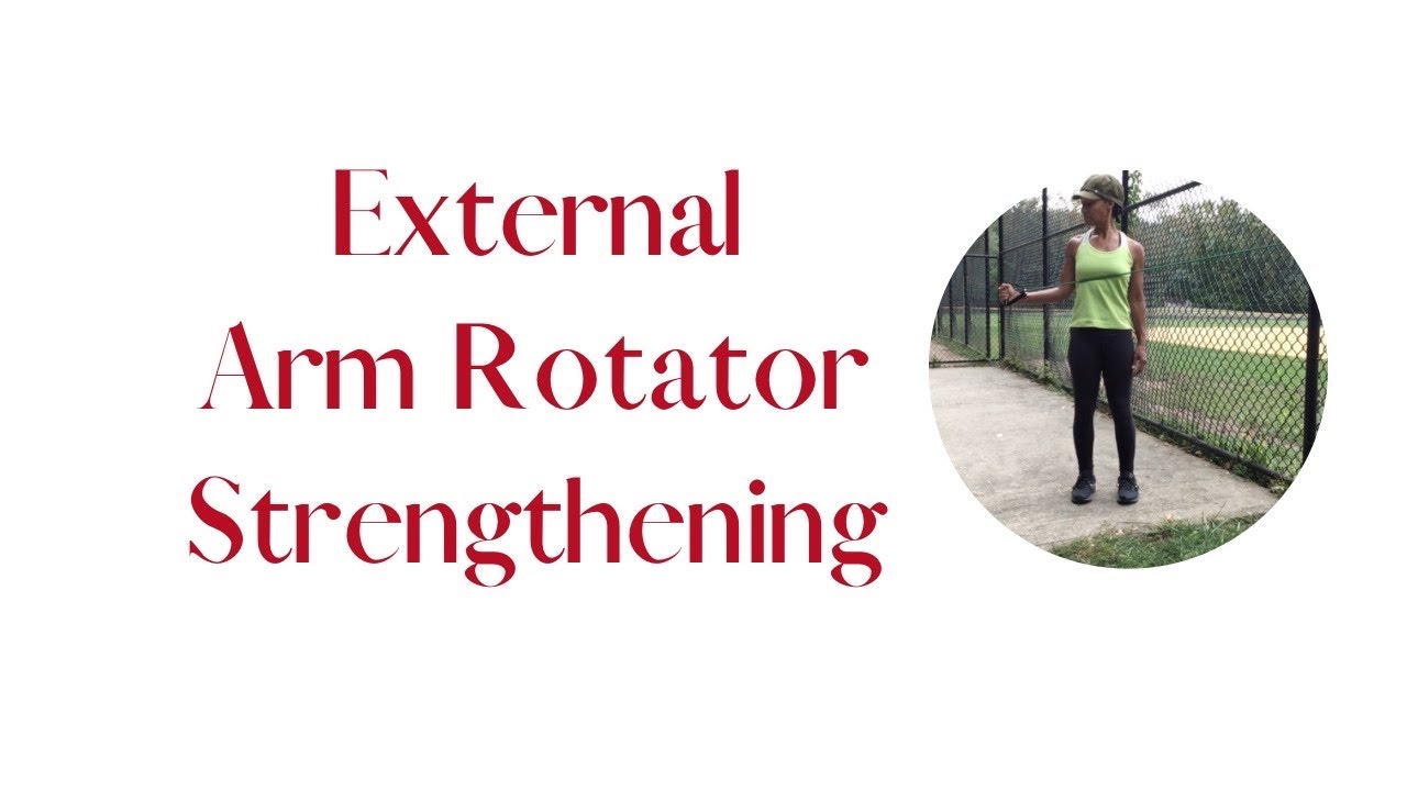 Strengthening External Arm Rotator - YouTube