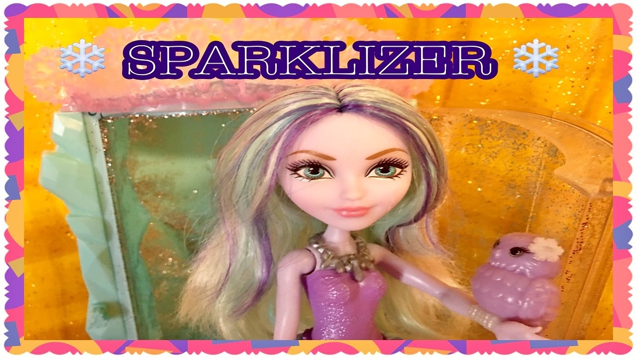 SPARKLIZER PLAYSET with Crystal Winter / Ever After High Review / Epic ...