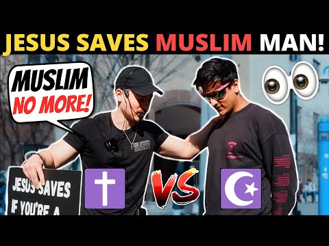 MUSLIM GIVES LIFE TO JESUS ON CAMERA! (Glory To God...)