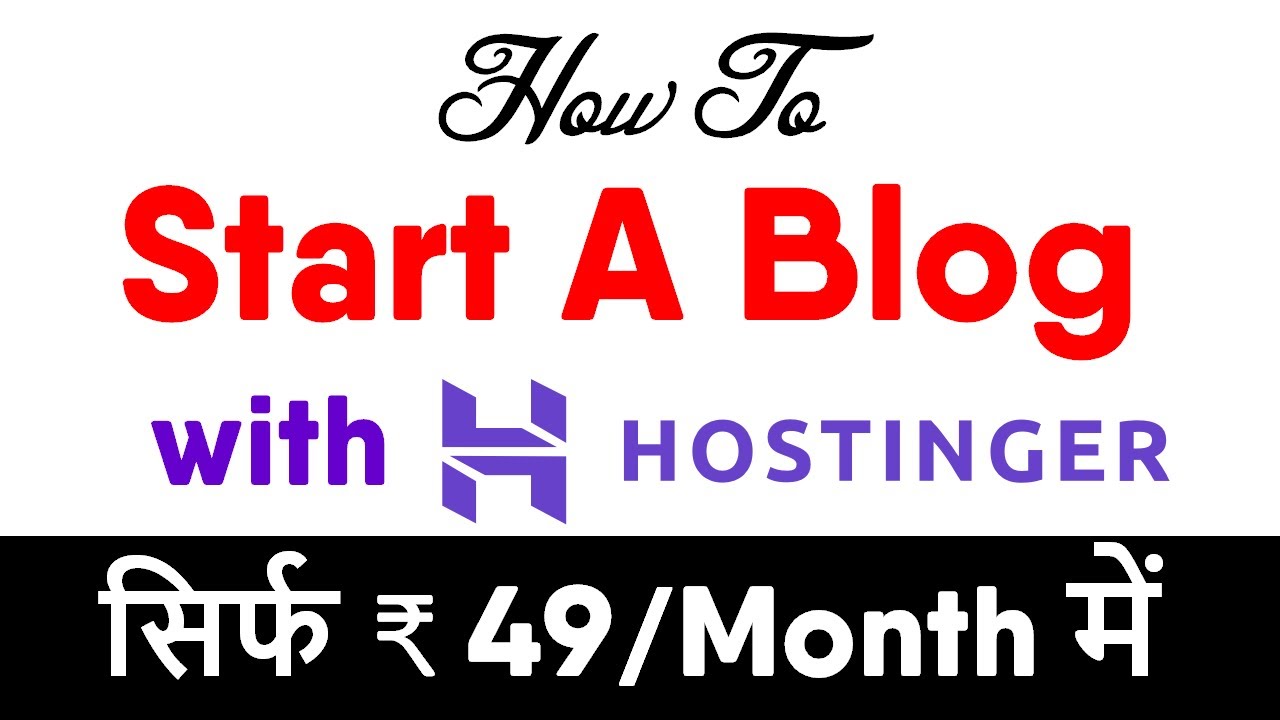 How to Start A Blog with Hostinger (And Make Money Online from Home ...