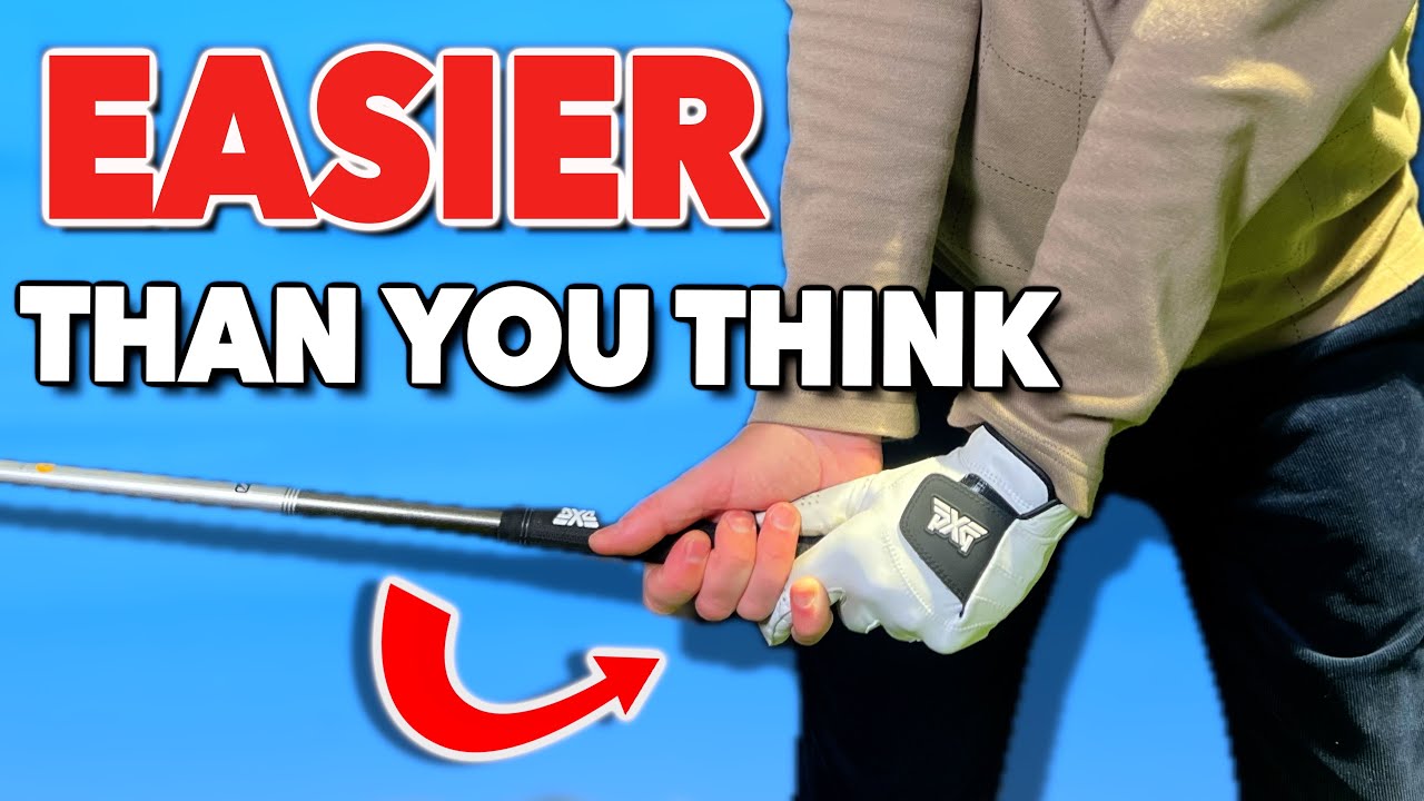 Simple Wrist Hinge technique makes golf easy - YouTube