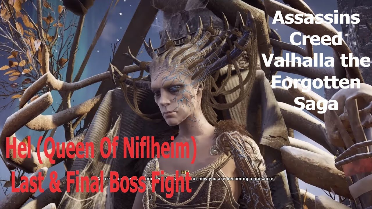 Hel Queen Of Niflheim Last & Final Boss Fight | Boss Fight Ac Valhalla ...