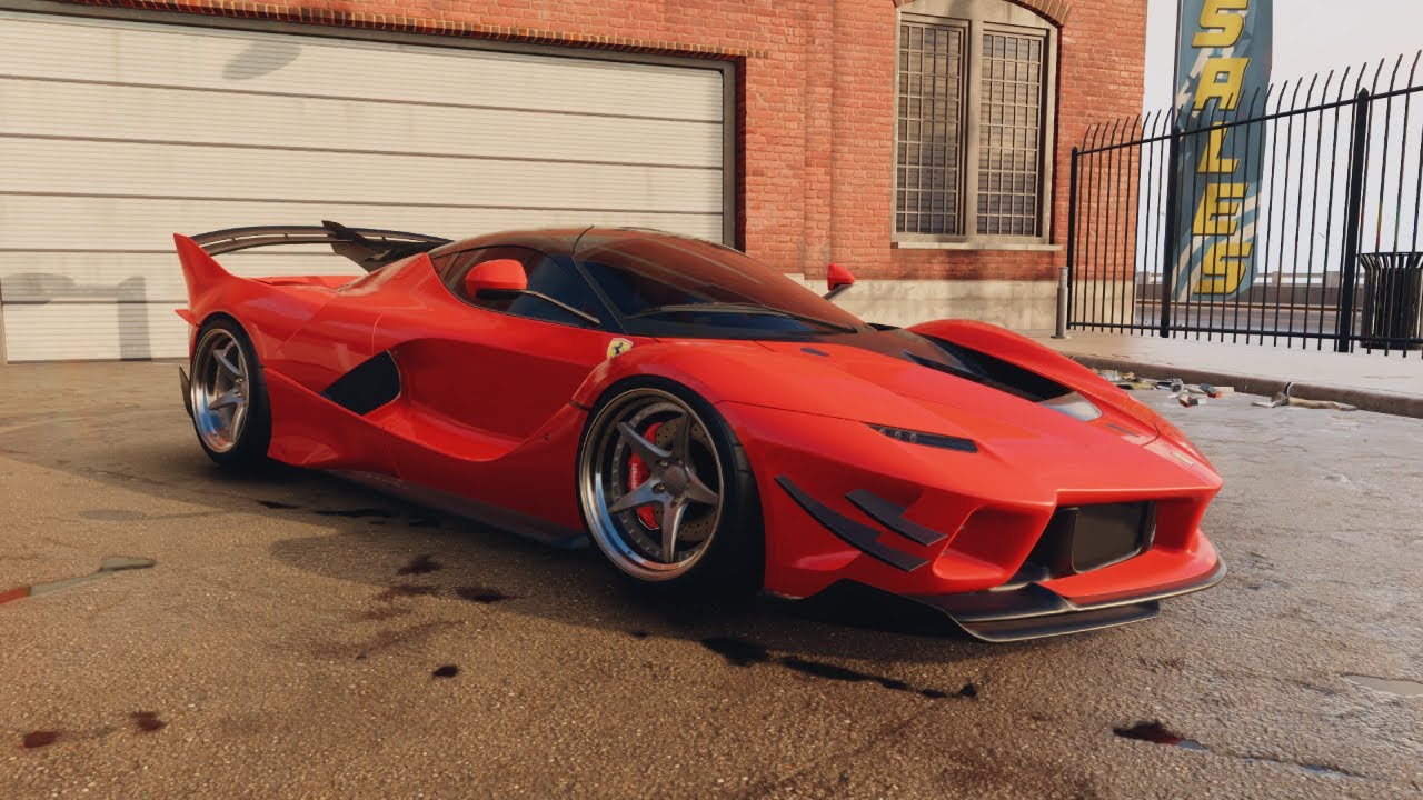 NFS Unbound Ferrari FXX K Evo (2018) 1.416+HP V12 MODİFİYE EDİYORUM # ...