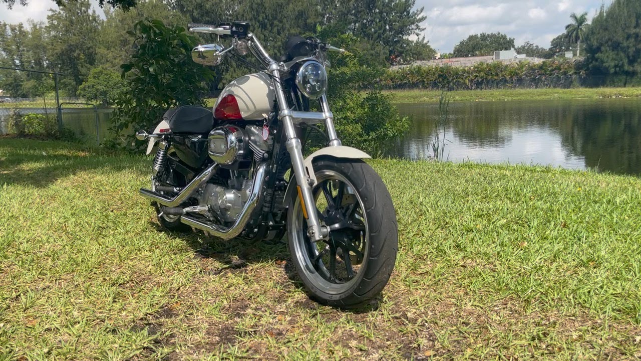 2012 HARLEY-DAVIDSON SPORTSTER® 883 SUPERLOW® WALK AROUND VIDEO! - YouTube