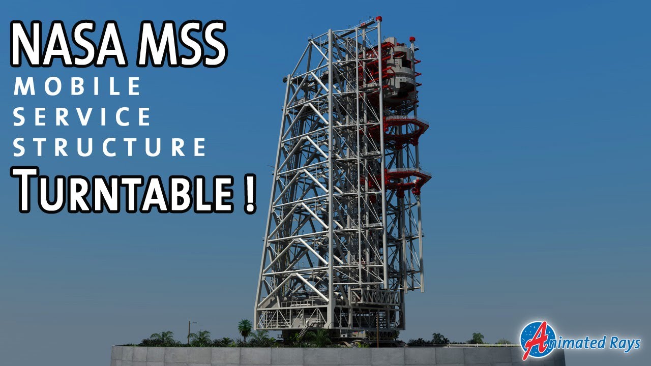 NASA Mobile Service Structure Turntable - YouTube