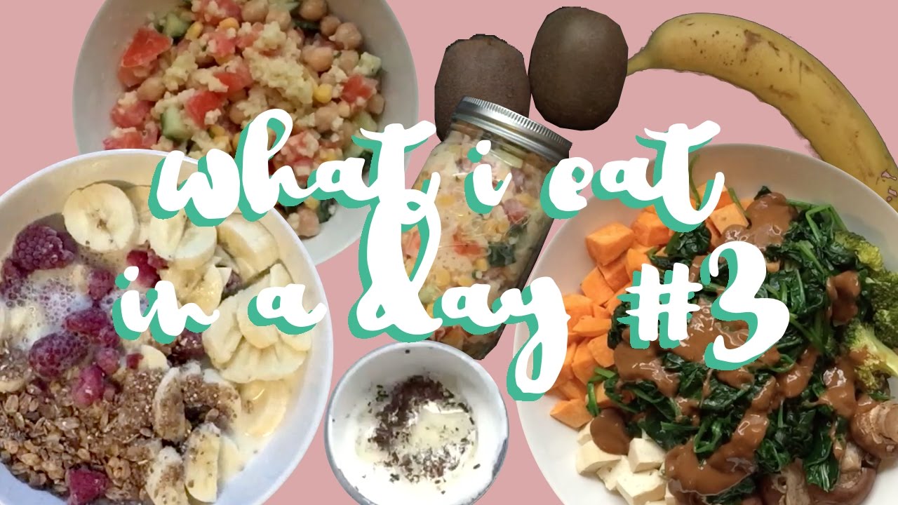What I Eat In A Day #3 - University Day (Vegan) - YouTube
