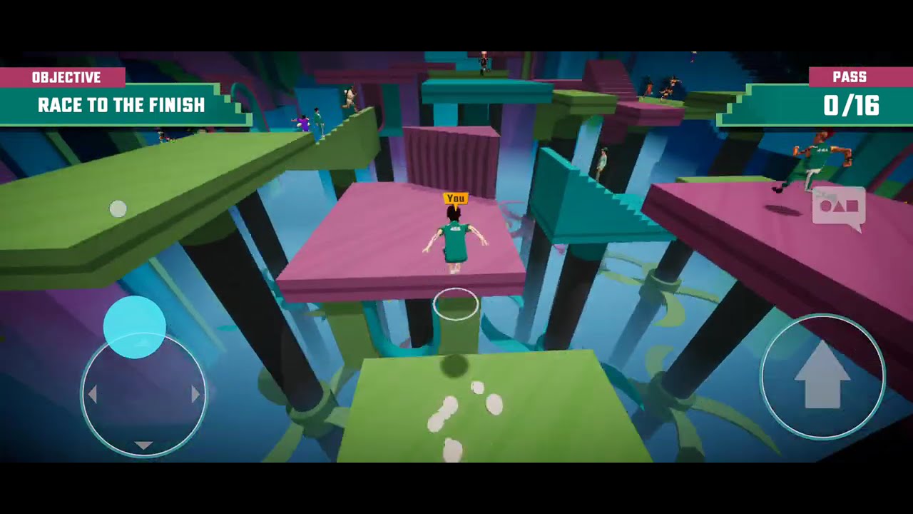 Squid Game | Maze Race | Mind The Gap limited | Gi Hun | - YouTube