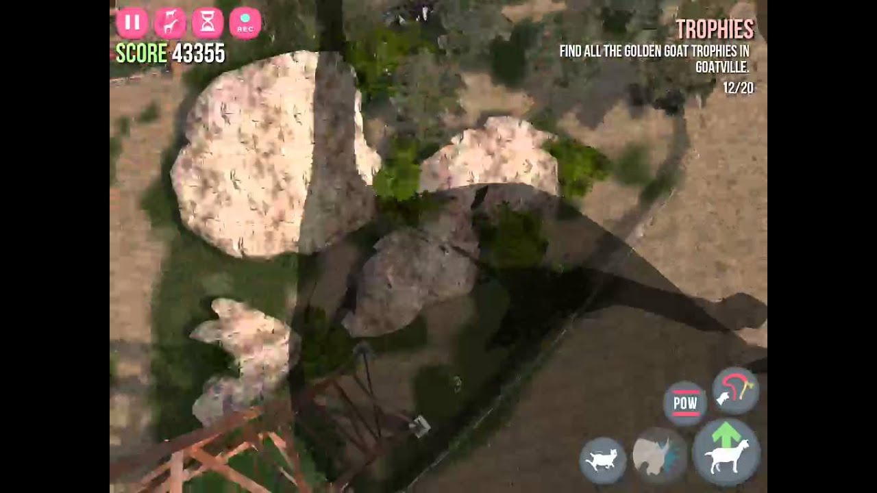 [Goat Simulator] Electrocuted goat - YouTube