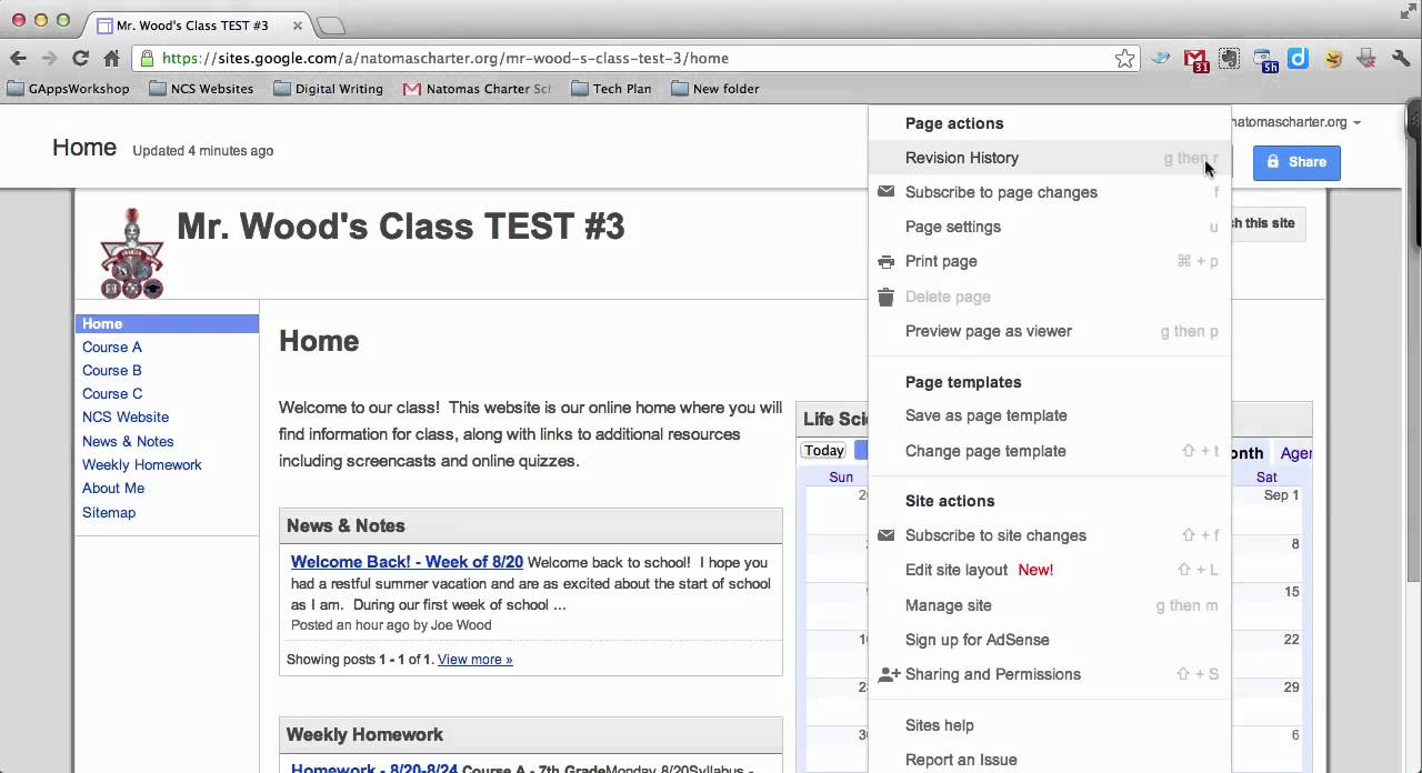 Using The More Button In Google Sites YouTube Using The More Button In Google Sites YouTube