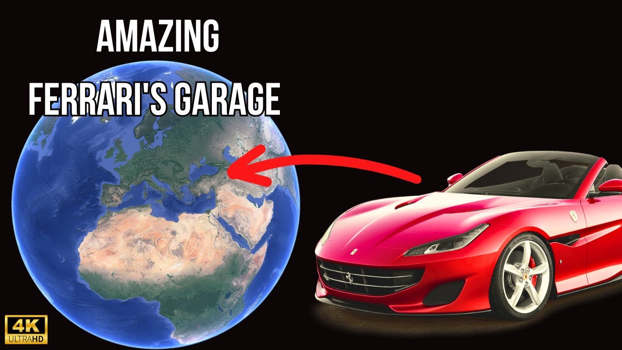 Amazing Ferrari World on Google Earth Google Maps #googleearthbizarre # ...