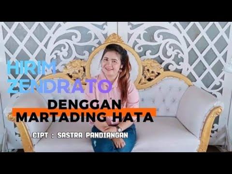 Denggan Martading Hata Cover Hirim Zendrato - YouTube