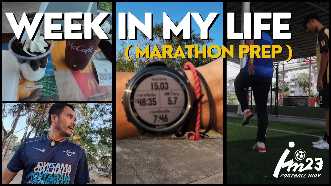week in life : marathon prep : 1 ( 7:1:25 ) - YouTube
