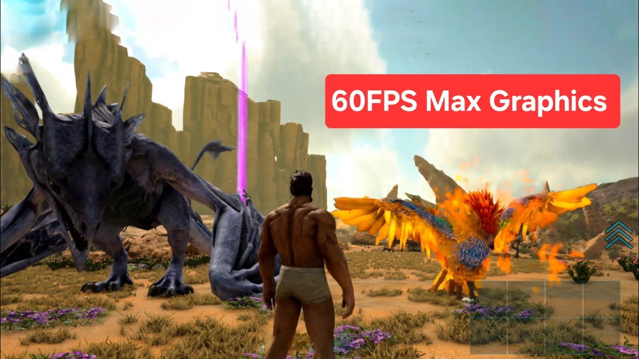 Ark Ultimate Mobile Edition 60FPS Max Graphics Scorched Earth - YouTube