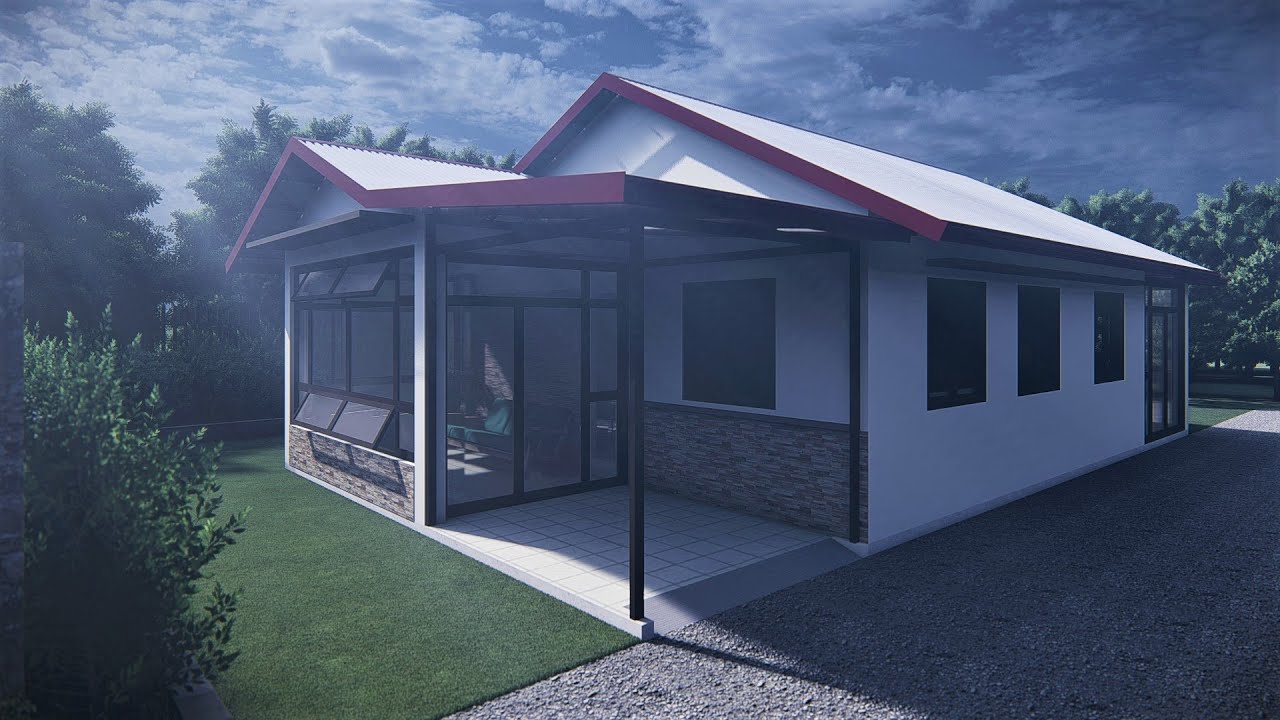 One-Storey Two-Bedroom Residential Building (PROJECT 1) - YouTube