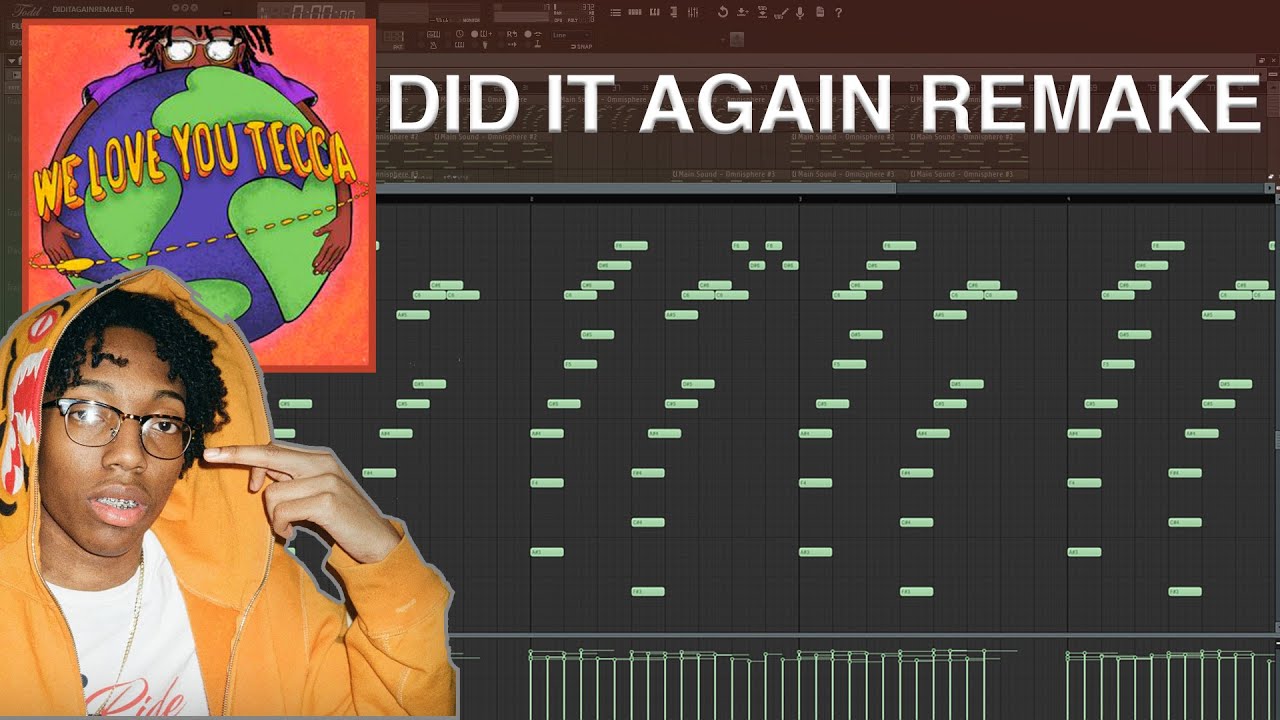 How To Remake "Lil Tecca - Did It Again" in FL Studio (FREE FLP) - YouTube