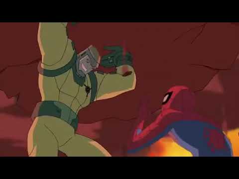 Spectacular Spider-Man (2008) Spidey and Coloniel Jupiter rescue people ...