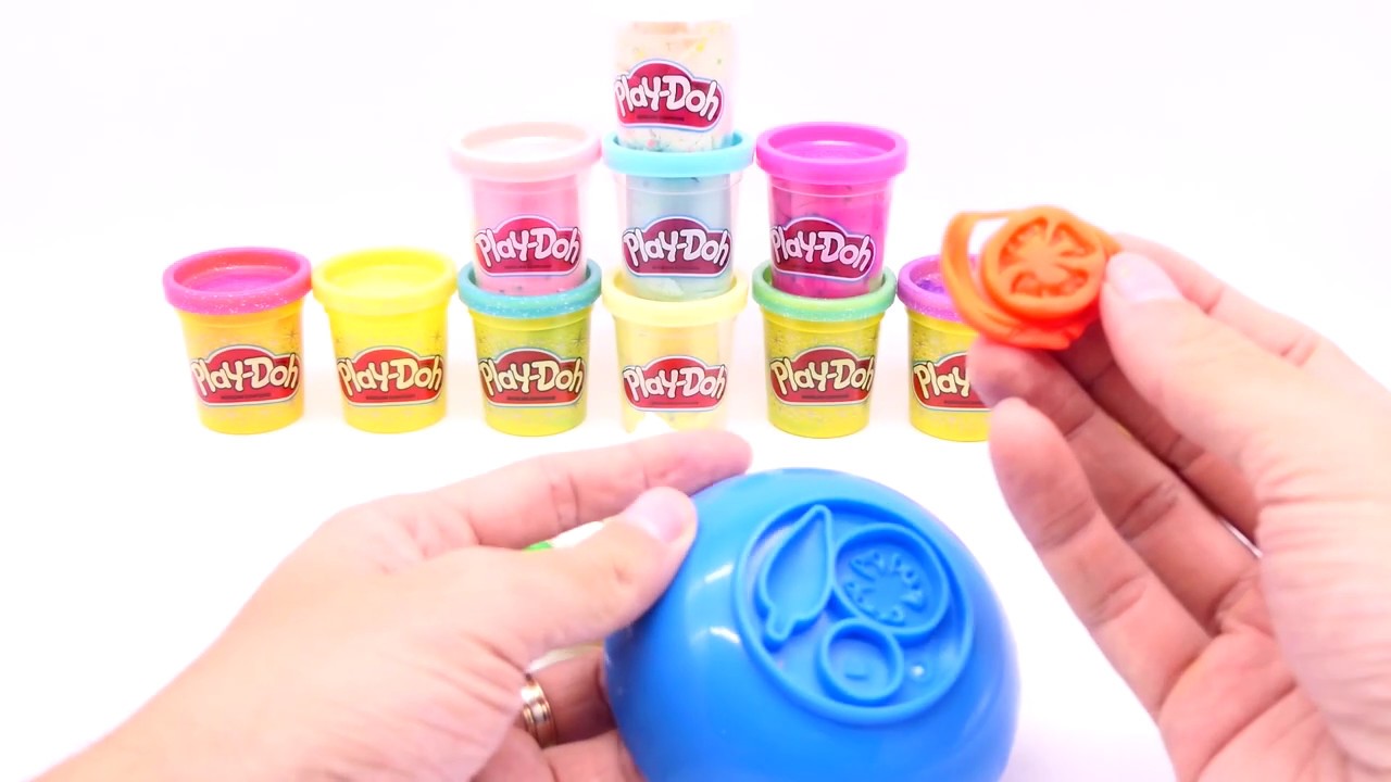 Learn colors and numbers with Play-Doh pasta maker! Have fun! - YouTube