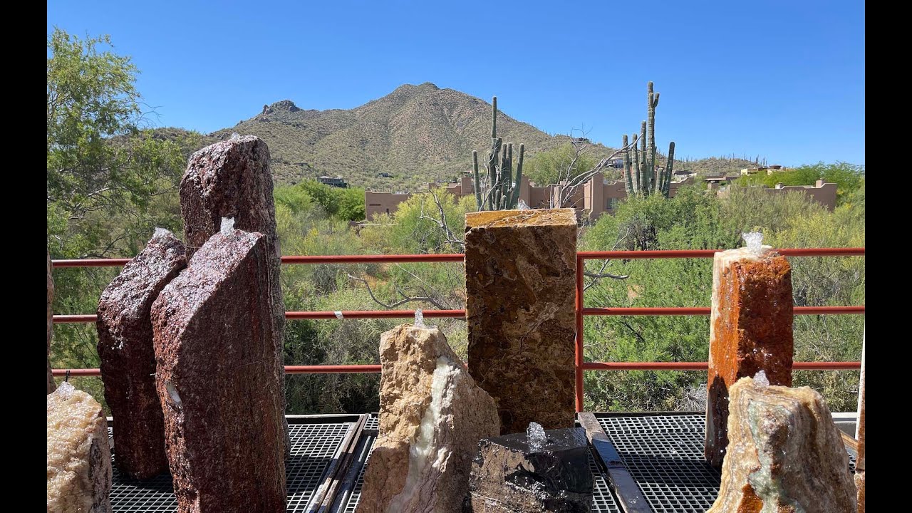 Fountain Installation by Rare Earth Gallery - YouTube