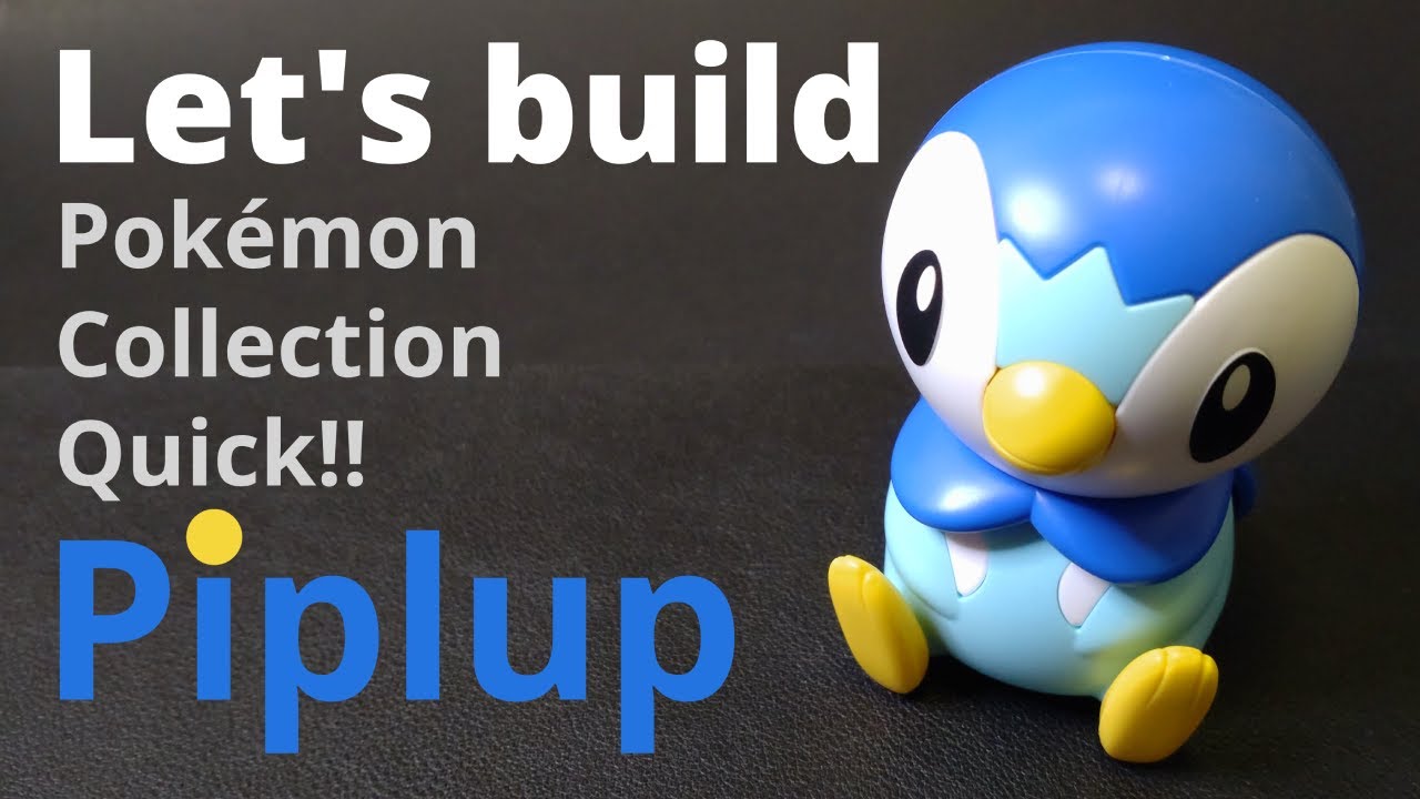 Let's Build | Pokémon Collection Quick!! - Piplup | ASMR Speed Build ...