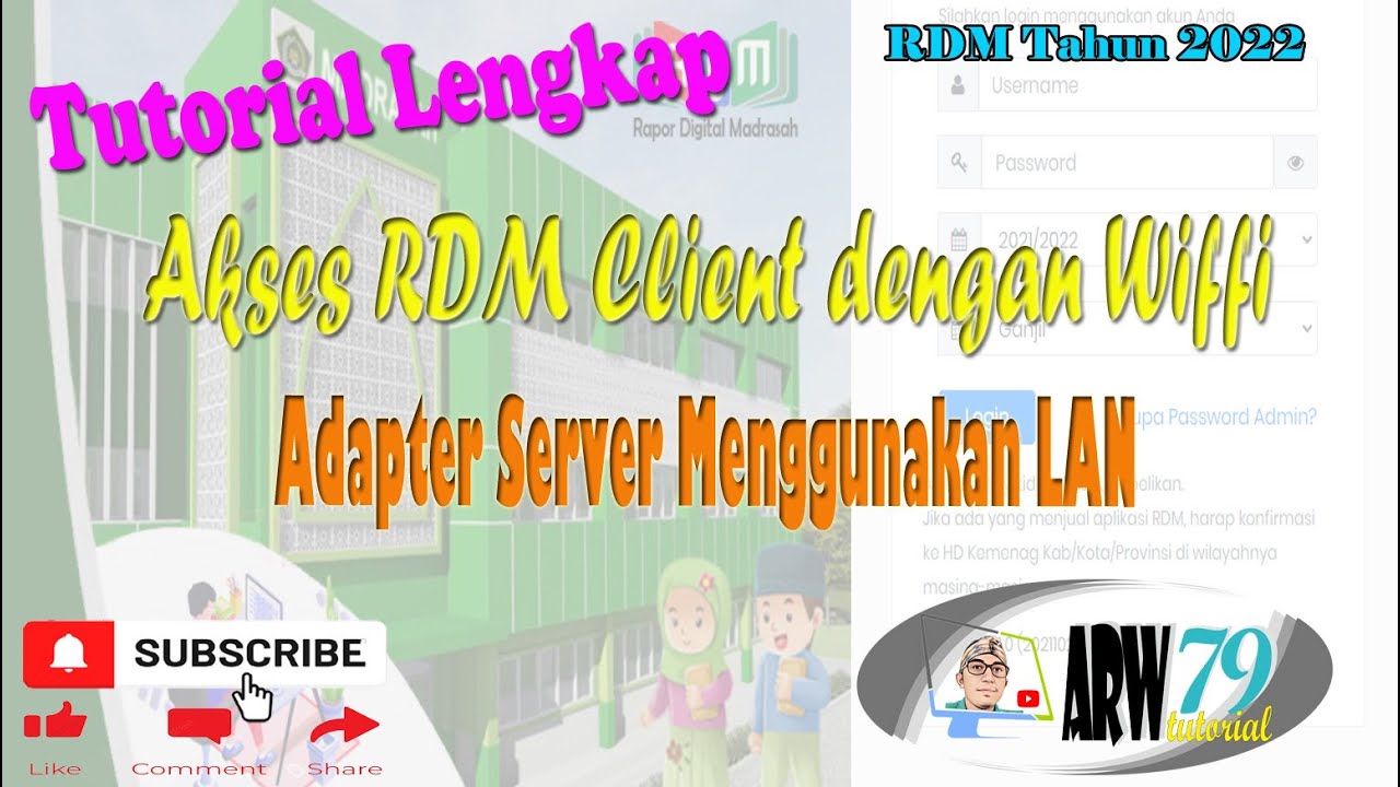 Tutorial Sukses Akses RDM Client Dengan Wiffi Sedangkan Adapter Server ...