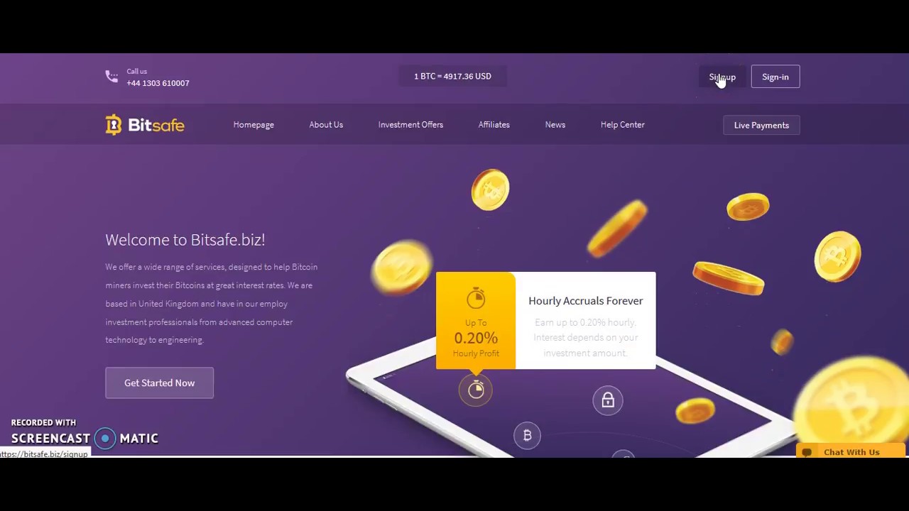 Видеообзор проекта BITSAFE LTD - YouTube