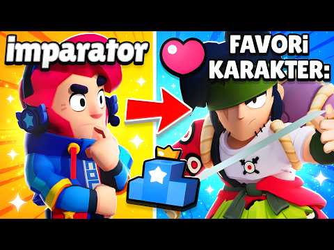 Dünya Birincilerinin En Sevdiği Karaktere Dönüşüyorum! 🌍 | Brawl Stars