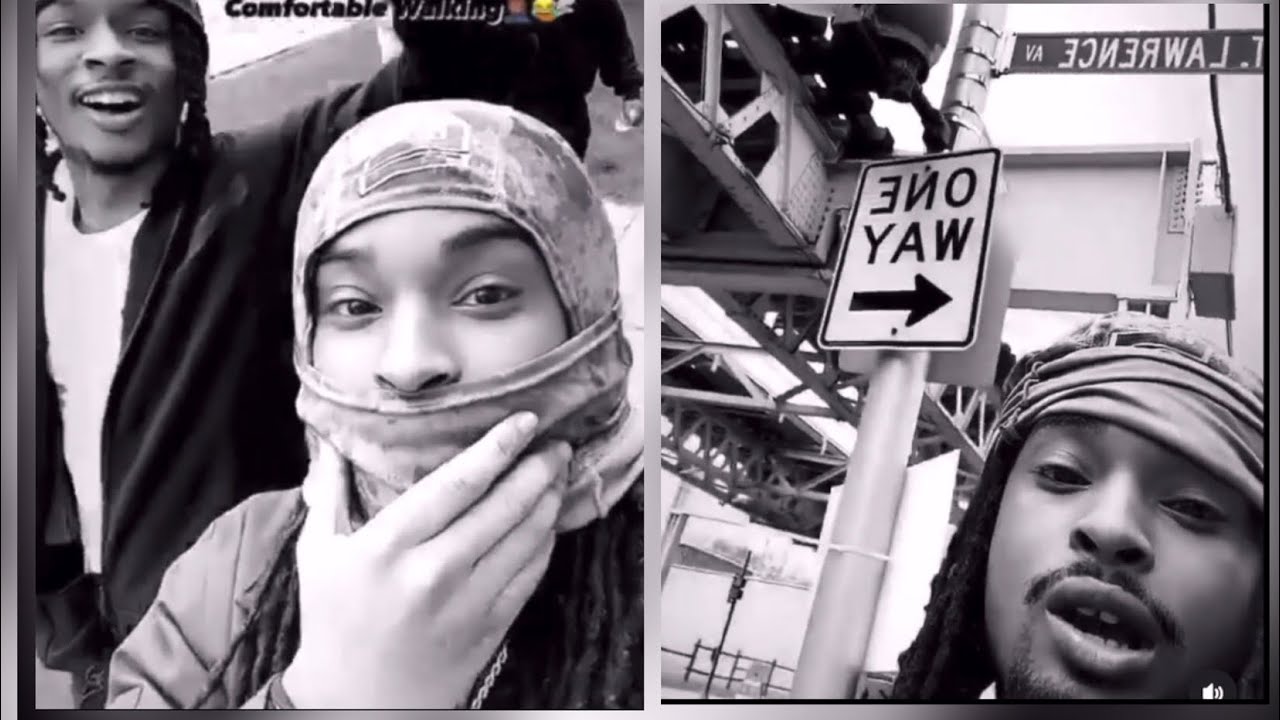 O’BLOCK DQ & MUNNA MOND WALK DOWN 63RD DISSING FBG DUCK, “THEY DONT ...