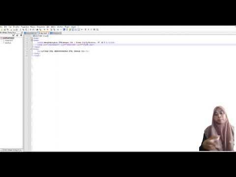 menghubungkan halaman html dan CSS - YouTube
