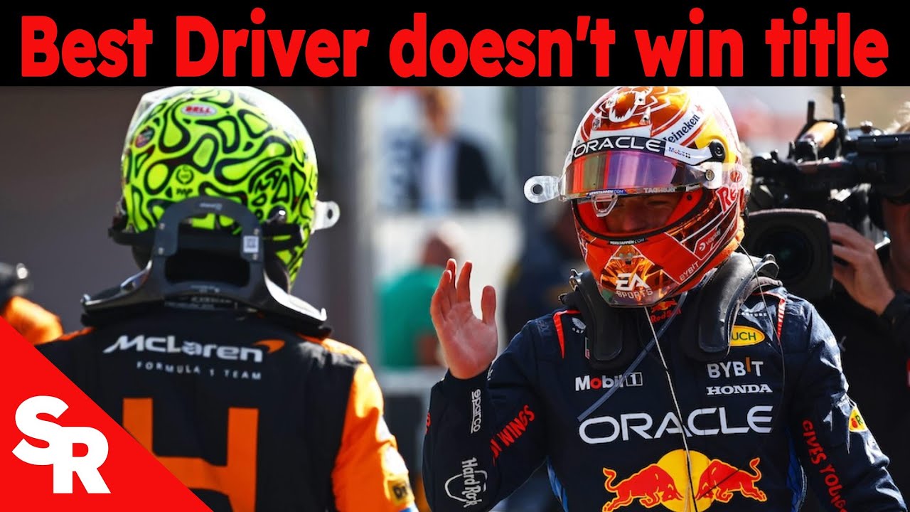 Discussing F1 Seasons where the best driver is not champion - YouTube