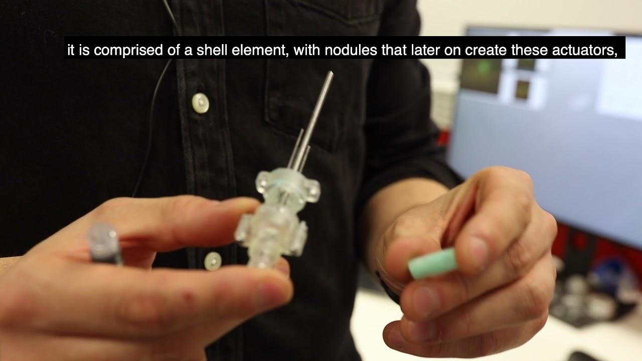 Soft robotic needle guidance for intratympanic injections - YouTube