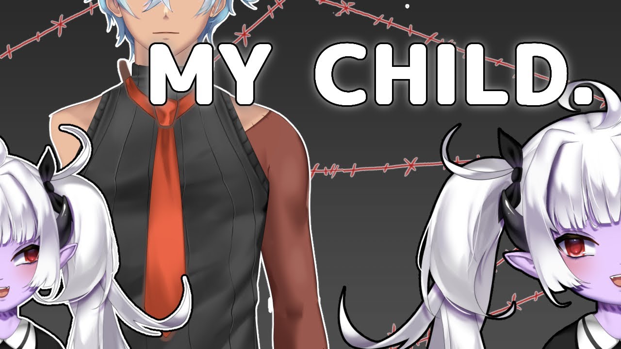 【clip studio paint】my child. MY CHILD. [VTUBER] - YouTube