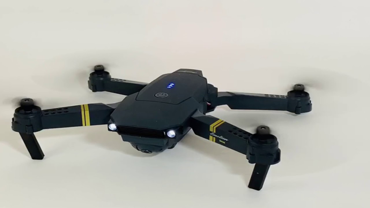 Drone E58 Cam HD Filma Tira Foto - YouTube