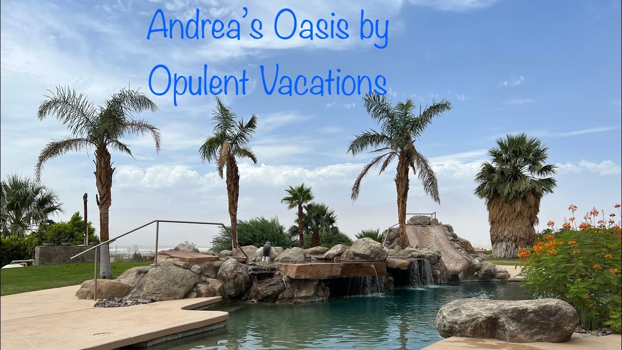Andrea’s Oasis by Opulent Vacations Air BNB find at Palm Desert CA ...