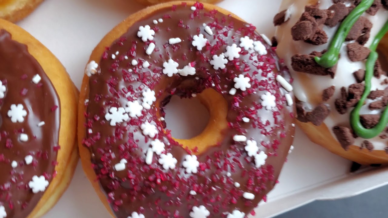 Dunkin Donuts November Holiday Donuts - YouTube
