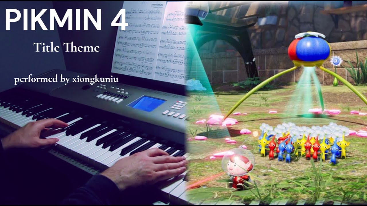 Pikmin 4 - Title Theme - piano cover - YouTube