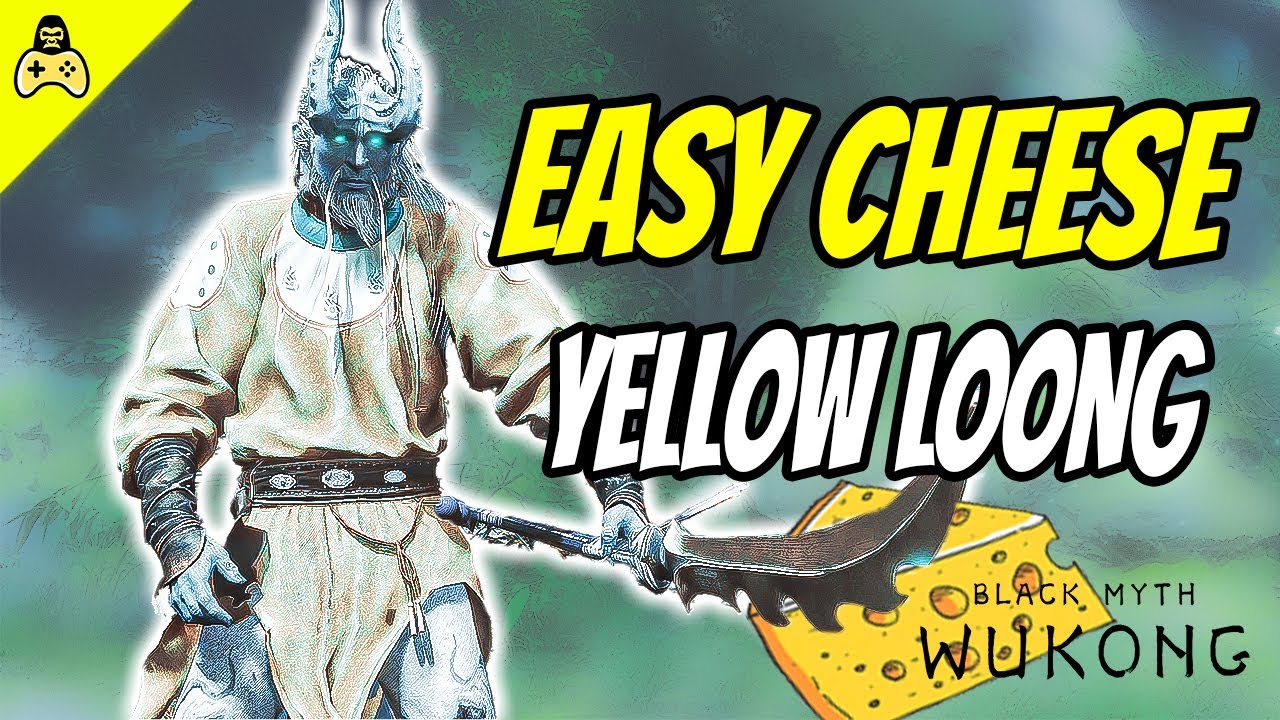 How to defeat Yellow Loong EASY CHEESE | Black Myth: Wukong - YouTube