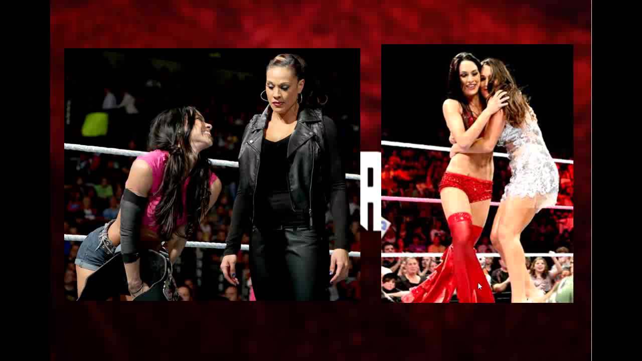Wwe Battleground 2013 Divas Championship A J Lee Vs Brie Bella