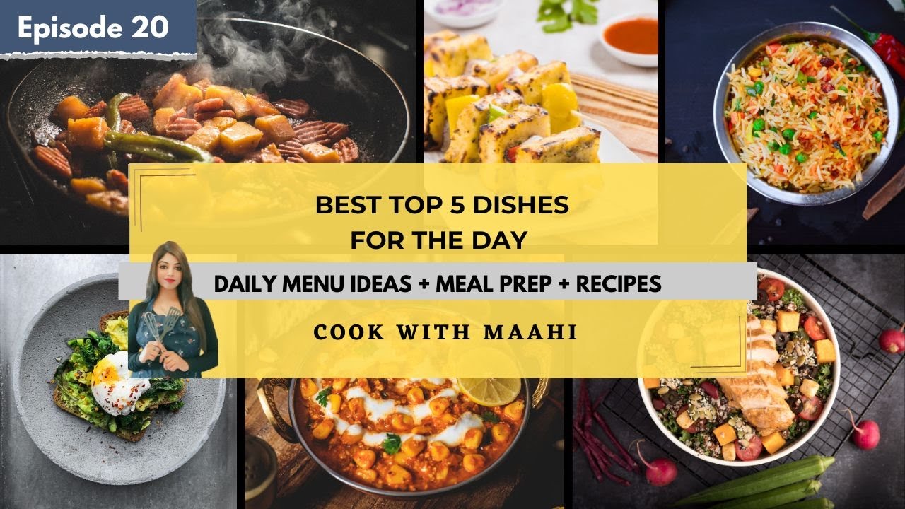 EPISODE 20|top 5 delicious menus of the day|easy recipes for busy ...