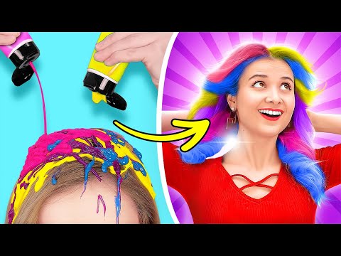 BİR YILDIZ GİBİ GÖRÜNMENİZ İÇİN SAÇ TÜYOLARI! || 123 GO! GOLD Kızlar İçin Güzellik Tüyoları