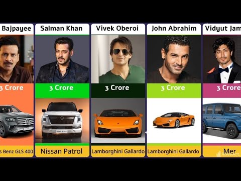 Most EXPENSIVE Car Of Famous Indian Actors 2026