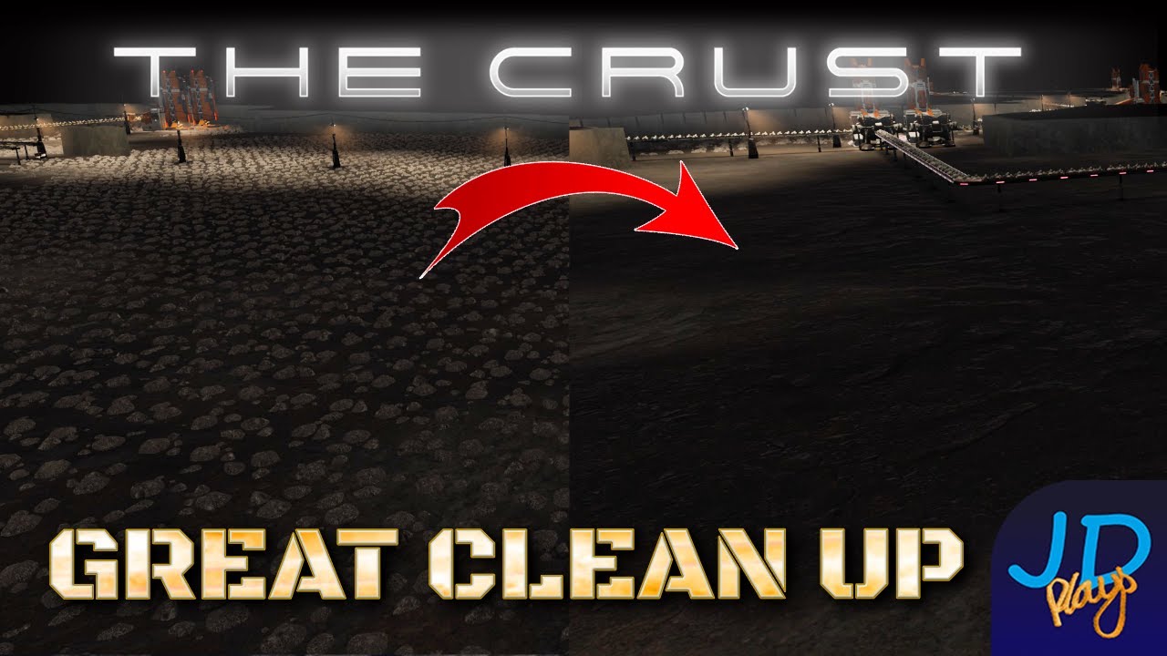 The Great Clean Up 🌕 The Crust 🚀 Ep21 👨‍🚀 Lets Play, Tutorial ...