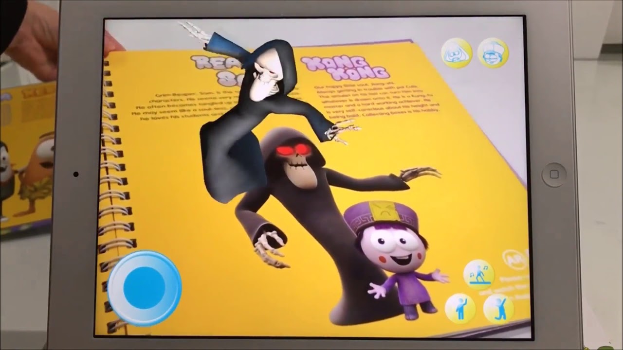 AR Spookiz - 3D AR Storytelling Scanning Book! - YouTube