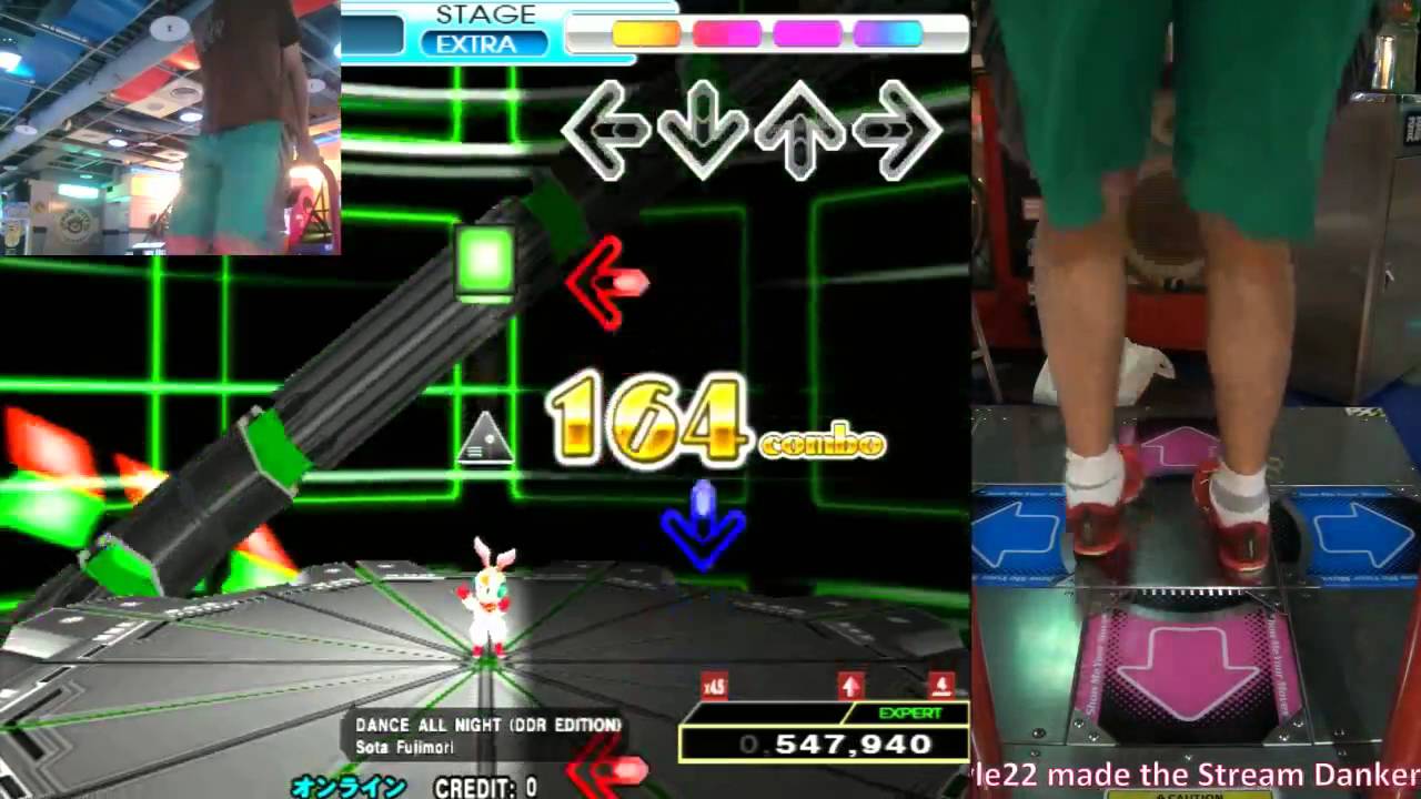 DANCE ALL NIGHT DDR Ace Preview Song 999,960 - YouTube