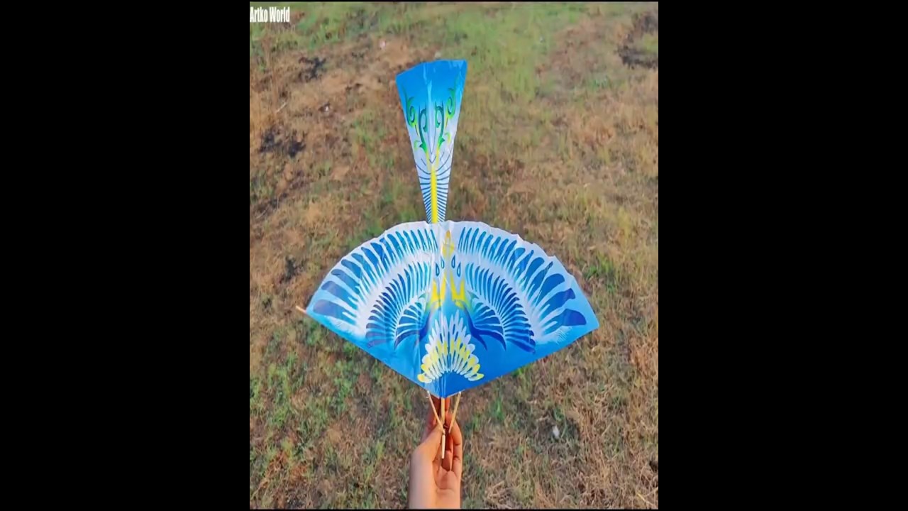 (DIY) Flying Bird Making! Craft Ideas #shorts - YouTube
