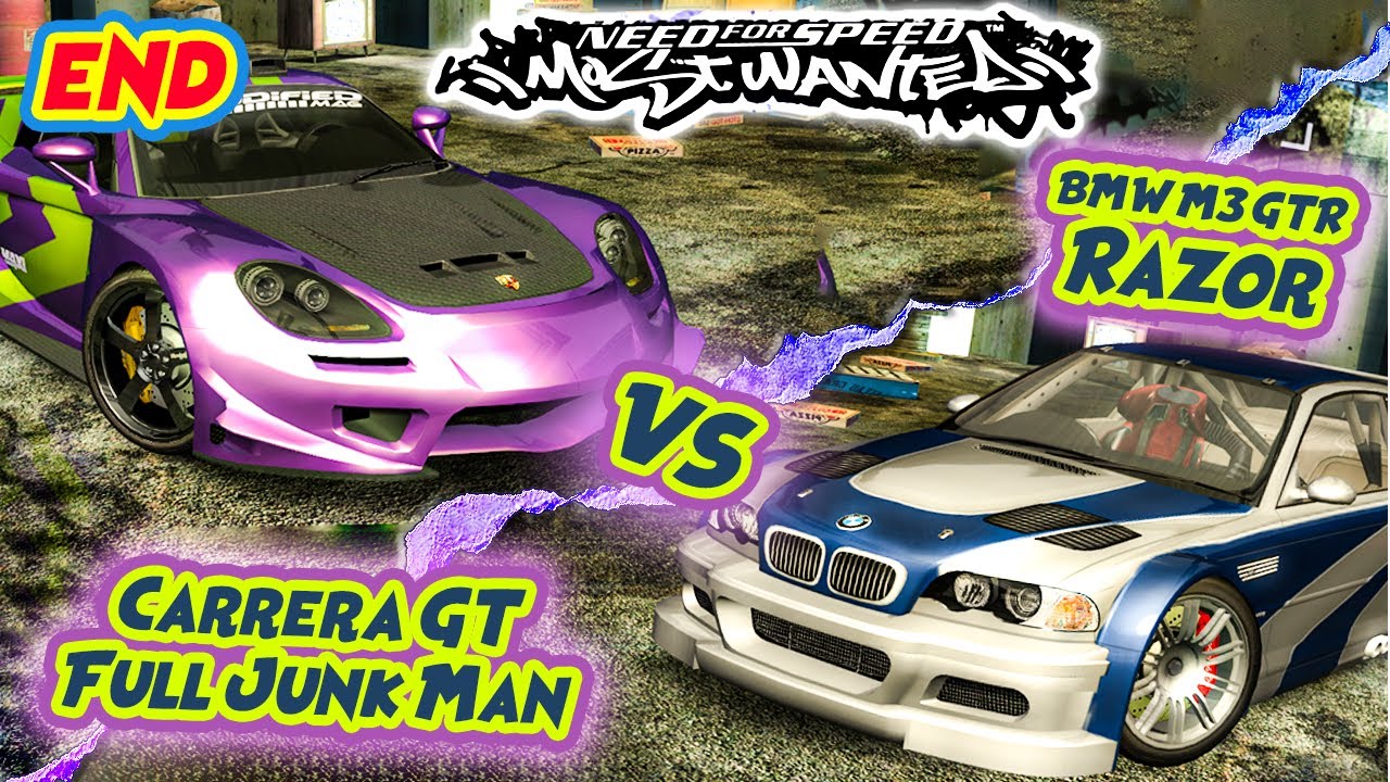 Porsche Carrera GT "Full Junkman" VS BMW M3 GTR "Razor" - NFS Most ...